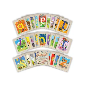 Alphabet Rhyme Time Cards