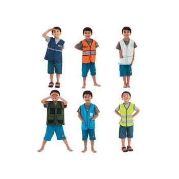 Vest Dress Up Kit Set of 6