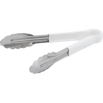 Colour Coded Tong 230mm White