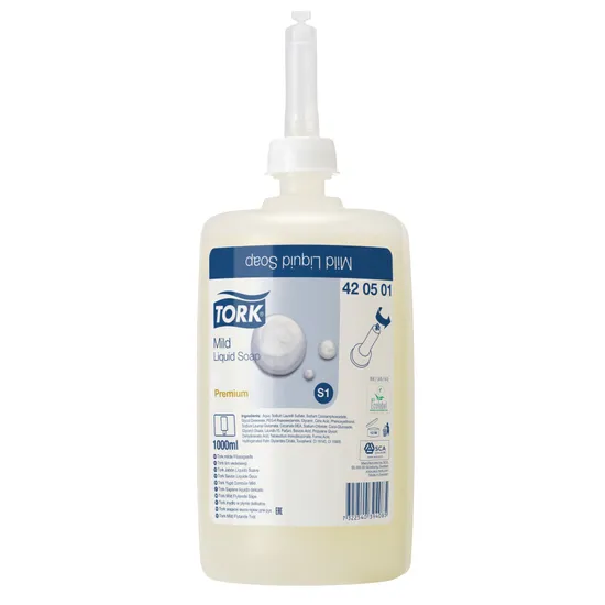 Tork Mild Liquid Soap 1L S1 - Pack of 6 - MTA Catalogue