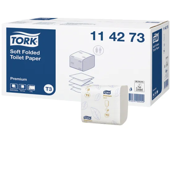Tork Folded Toilet Paper 2Ply 252's T3 - Pack of 30 - MTA Catalogue