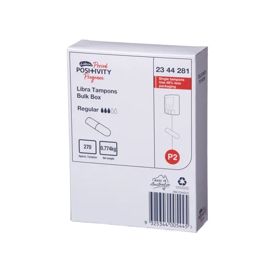 Libra Tampon Regular 270's - Pack of 7