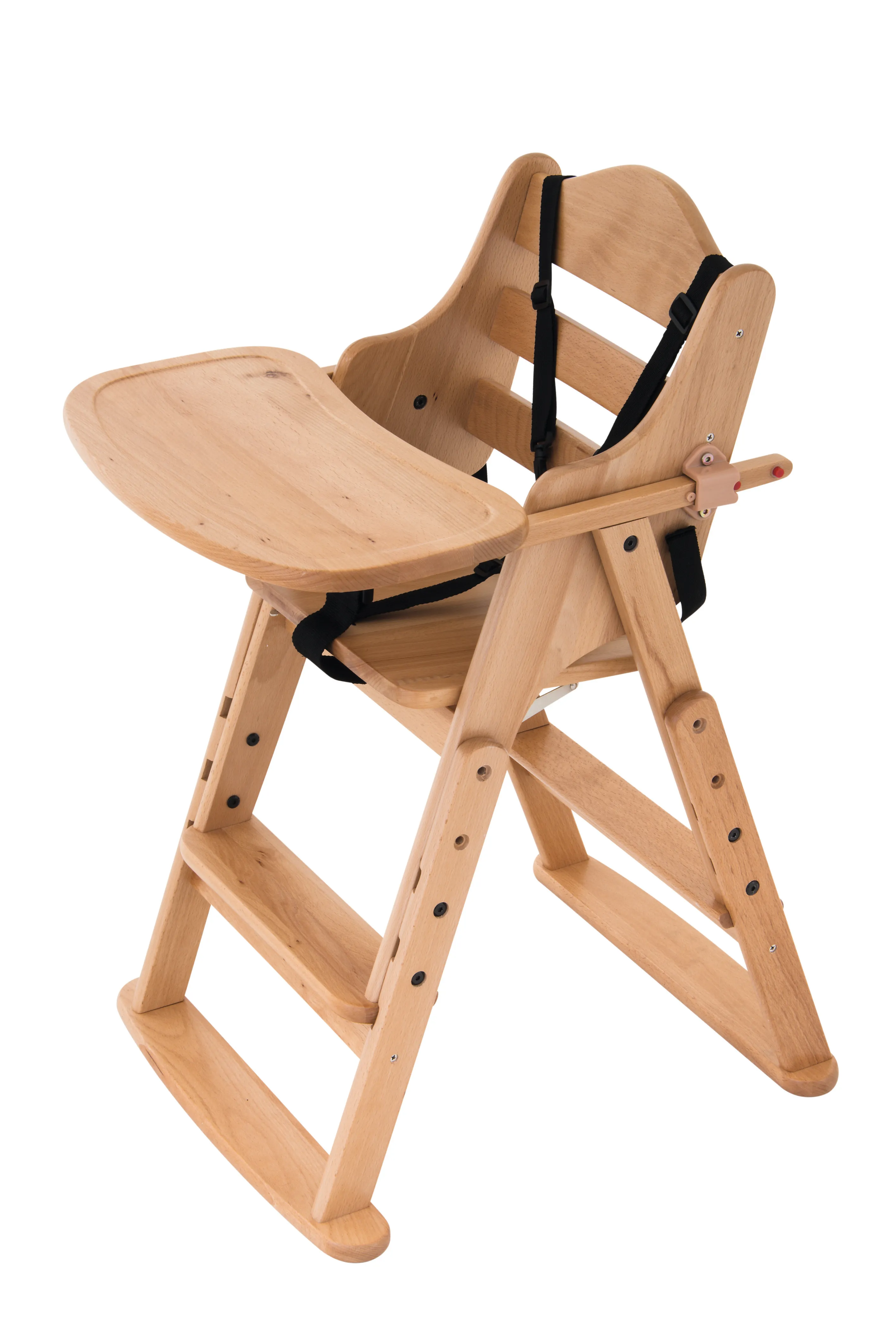 Wooden High Low Feeding Chair