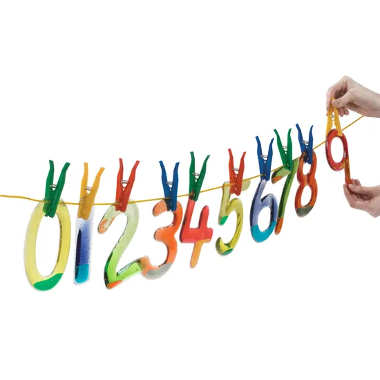 Squidgy Sparkle Numbers - Visual & Tactile, 0 to 9