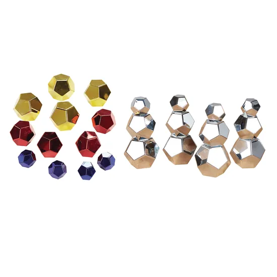 Metallic Blocks Kit - 24 pieces