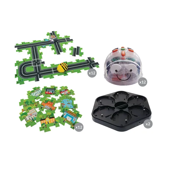 Blue Bot Road Maze Tiles Kit - Class Kit