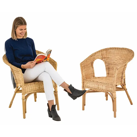 Adult Wicker Chair - Pack of 2