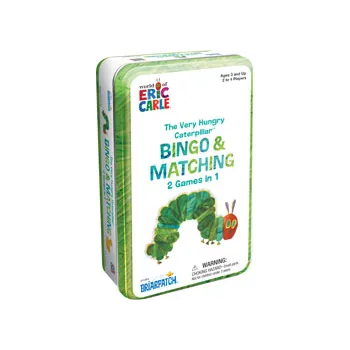 Hungry Caterpillar Bingo & Matching Tin Game