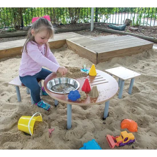 Aussie Play Sand Table Round 40 cm High