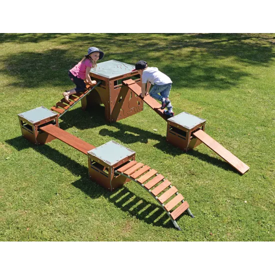 Nature Blocks Medium Playset - 9 pieces