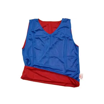 Reversible Bib Junior Red & Blue