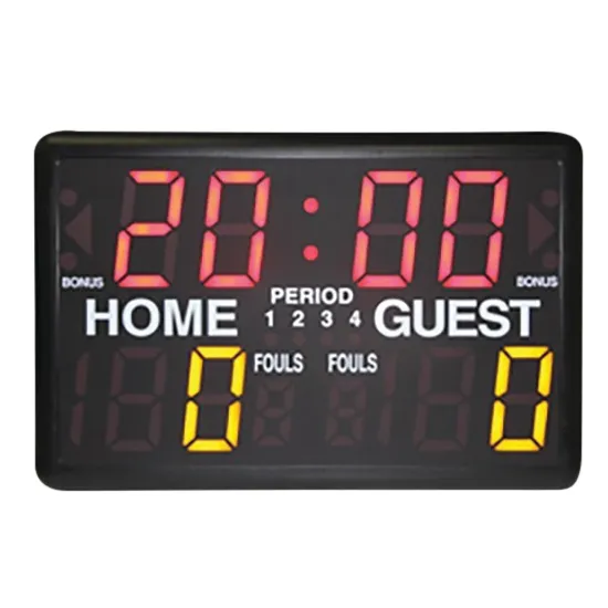 Multi Sports Electronic Scoreboard - MTA Catalogue