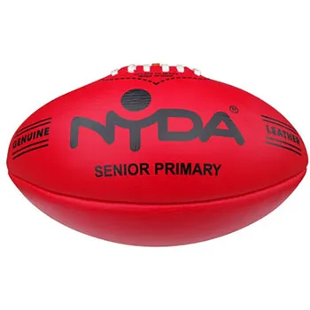 NYDA Leather Match Football Primary Size 3