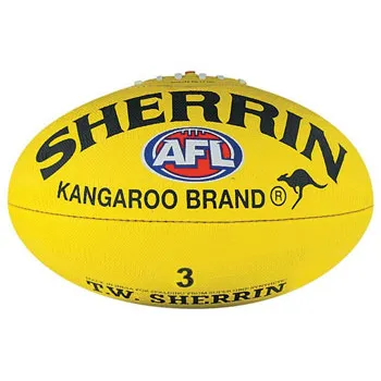 Sherrin Synthetic Size 3 Yellow