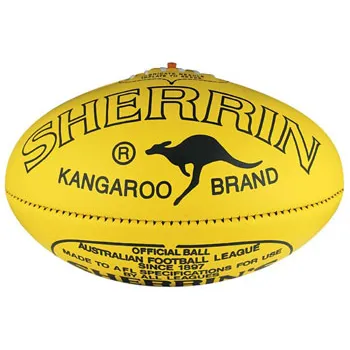 Sherrin KB Size 5 Yellow Poly