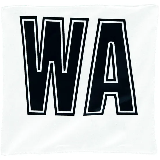 Netball Patches - White & Black Set of 14 - MTA Catalogue