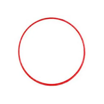 Solid Polypropylene Hoop 64cm Red