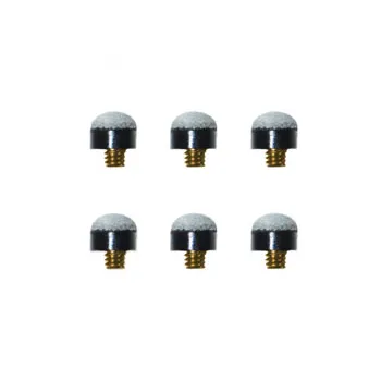 Cue Tip Screw-In 9mm Pack of 6
