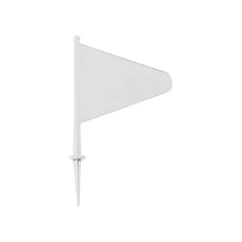 Boundary Flag White