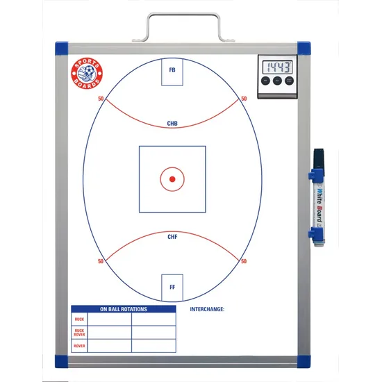 Magnetic Coaches Board AFL Pro 36 x 46cm