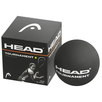 Head Tournament Single Yellow Dot Squash Balls Box