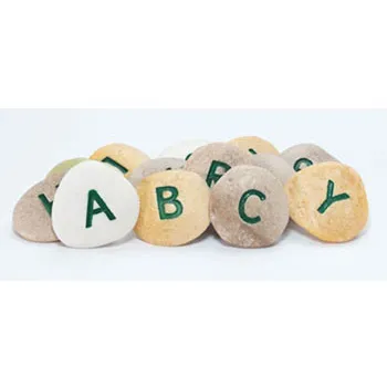 Alphabet Pebbles Uppercase