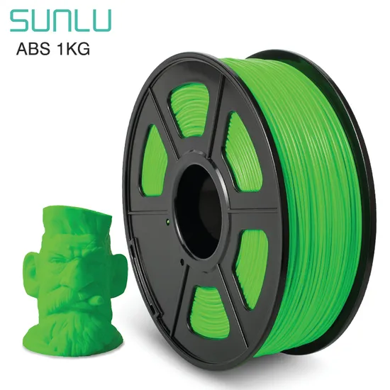 SUNLU 3D Printer Filament - ABS 1KG - Green - MTA Catalogue