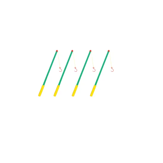 Giant Fishing Rod - Set of 4