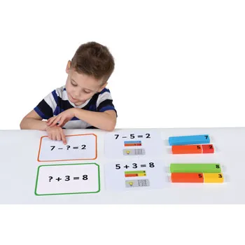 Connecting Number Rods Activity Cards - MTA Catalogue