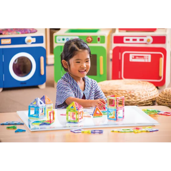 Translucent Magnetic Polydron 288 Pieces