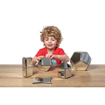Mirrored Magnetic Polydron 48 Pieces