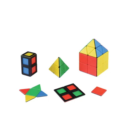 Solid Magnetic Polydron 48 Pieces