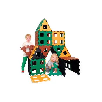 Polydron XL - Natural Colours - 36 pieces