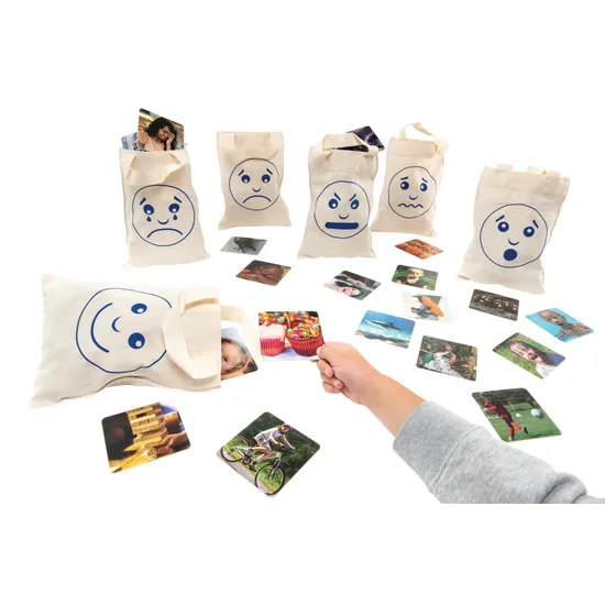Feelings & Emotions Sorting Bags - Open-ended